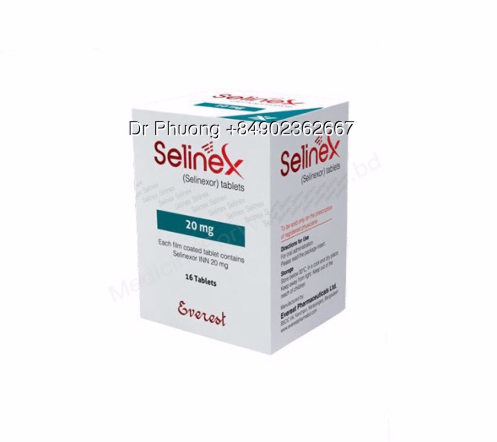 Thuốc Selinex Selinexor 20mg Có Tác Dụng Gì, Liều Lượng Và Cách Dùng ...